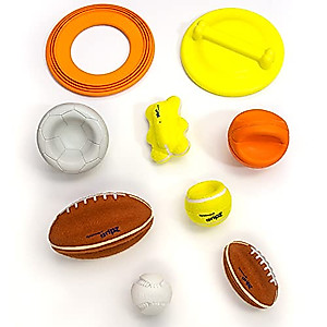 Nylabone Power Play Dog Basketball B-Ball Gripz Basketball Medium (1 Count)