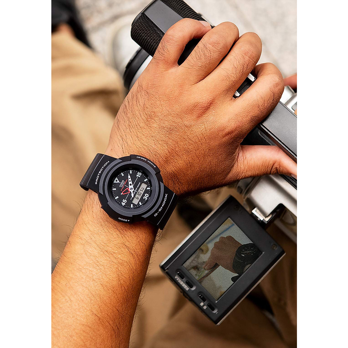 [Casio] Watch G-Shock AW-500E-1EJF Men's Black