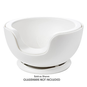 VoChill Stemless Wine Glass Chiller | Keep the Chill In Your Glass | Made in the USA | Separable & Refreezable Chill Cradle | Actively Chills Stemless Glassware | Quartz, Single Stemless