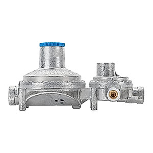 Camco 59323 Horizontal Two Stage Propane Regulator