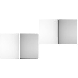 Cabilock 8 pcs Anti- Slip Writing Boards Durable Exam Plates (Assorted Color)