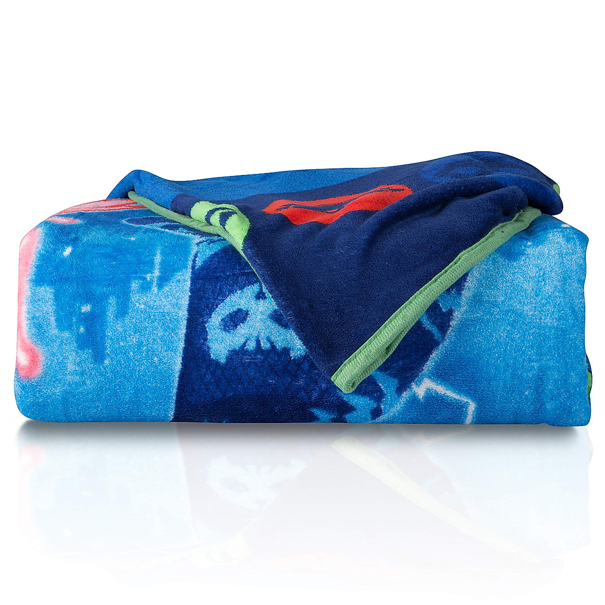 Franco Kids Bedding Super Soft Plush Microfiber Blanket, Twin/Full Size 62" x 90", PJ Masks,A46518