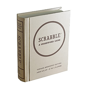 WS Game Company Scrabble Vintage Bookshelf Edition