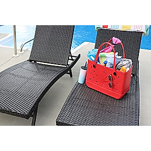 FROGG TOGGS womens Tote Lightweight, Washable Eva Beach Beyond HANDBAG, Cool Gray, Cool Gray US