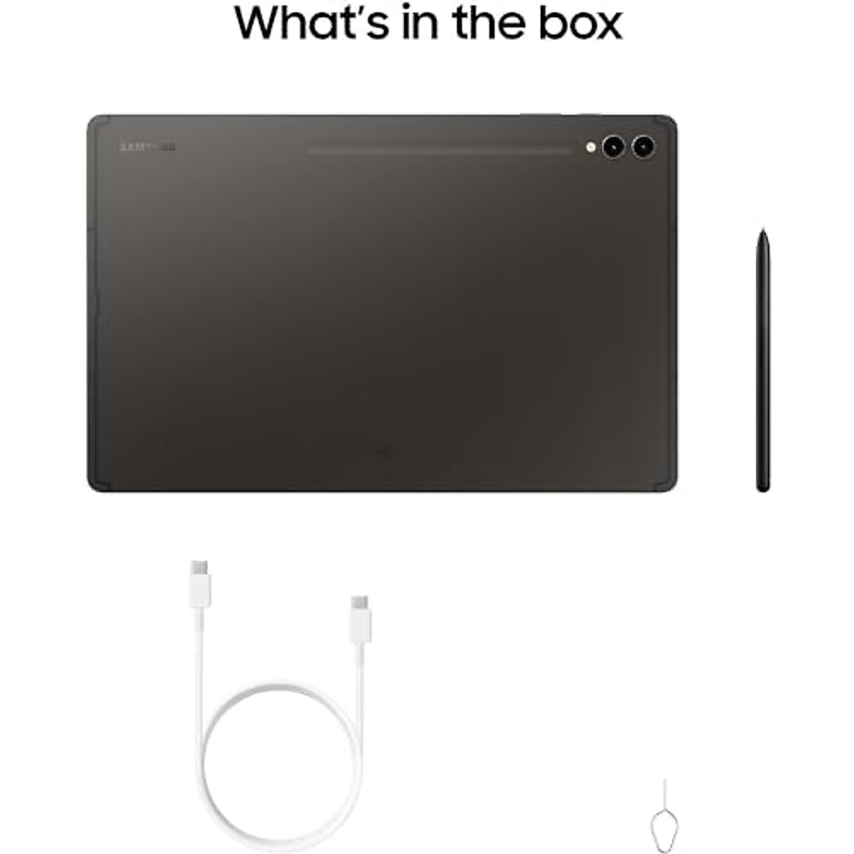 SAMSUNG Galaxy Tab S9 Ultra WiFi ONLY Factory Unlocked Tablet SM-X910NZA 14.6 Inch, Android Including S Pen US Version 2023 (Grey, 12GB+256GB),(SM-X910NZAAEUB)