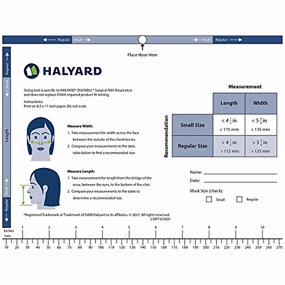 HALYARD FLUIDSHIELD N95 Respirators, ASTM Level 3 Face Mask, Regular Size, Orange, 46727 (Box of 35)