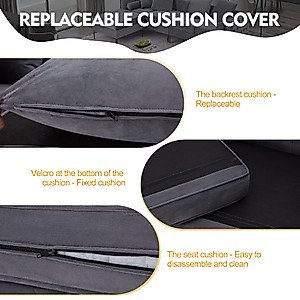 HOMREST 102 Inch Dutch Velvet Sectional Sofa Set with Storage Ottoman, Convertible Sofa with Movable Ottoman, 4-Seat L Shaped Sectional Couches for Living Room, Home, Apartment, Dorm