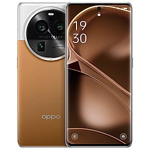 Original Oppo Find X6 Pro 16G+512GB 5G Mobile Phone Snapdragon 8Gen2 6.82'in 120Hz Screen IP68 100Wcharge 1"in outsole wide angle 5000mAh Global Warranty by-（CTM Global Store） (Brown (Vegan Leather))