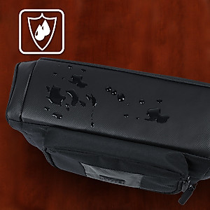 USA Gear MTG Bag Compact Card Case - Magic the Gathering Deck Carrying Case with Padded Customizable Interior, Fits MTG Deck Boxes, Booster Box, Yugioh Card Decks and more Accessories (Bag Only)