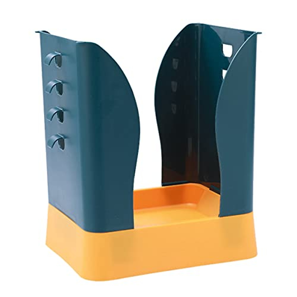 CUBTOL Bag Storage Bin, Trash Holder Hook Cupboard Bedroom with Bathroom Bag Sink Office Blue Door Rack Under Kitchen Removable Gare Yellow - Hanging Compost for Garage Bin Plastic