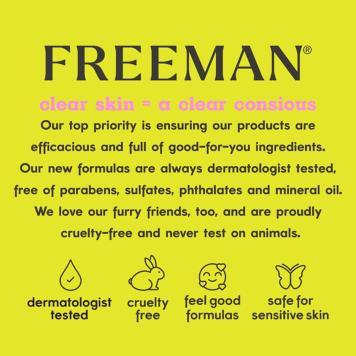 FREEMAN Facial Mask Variety Pack: Clay, Gel, Mud, & Peel-Off Skincare Masks, Hydrating, Detoxifying, Clearing, & Rejuvenating, Travel-Friendly Sachets, 18 Count