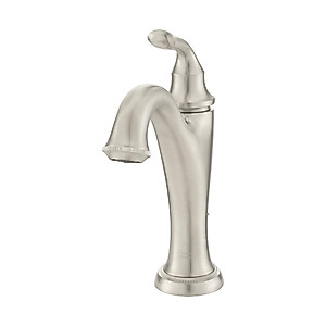 American Standard 7106101.295 Patience Single Hole Bathroom Faucet, Brushed Nickel