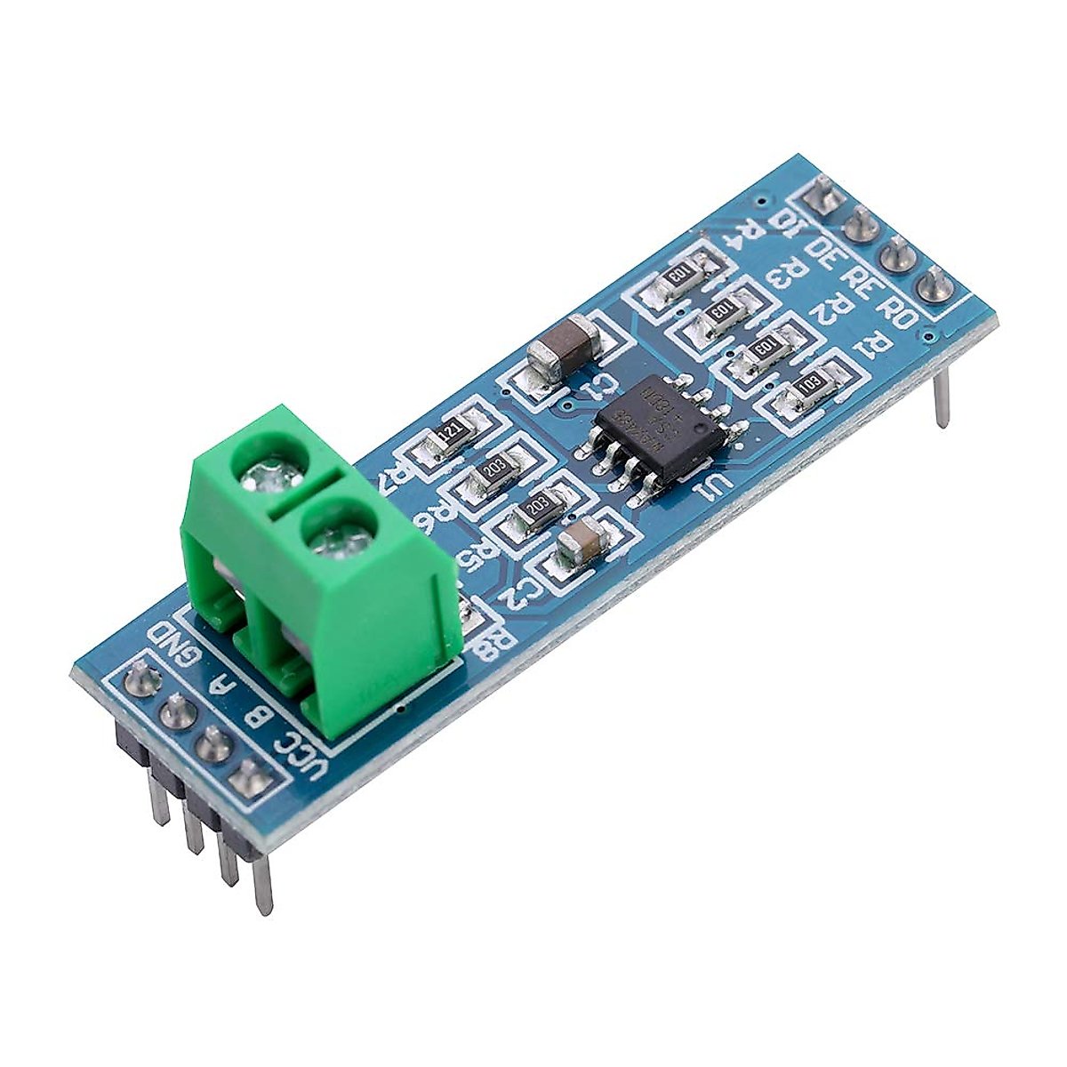 ANMBEST 10PCS MAX485 RS485 Transceiver Module TTL UART Serial to RS-485 Module for Arduino Raspberry Pi Industrial-Control