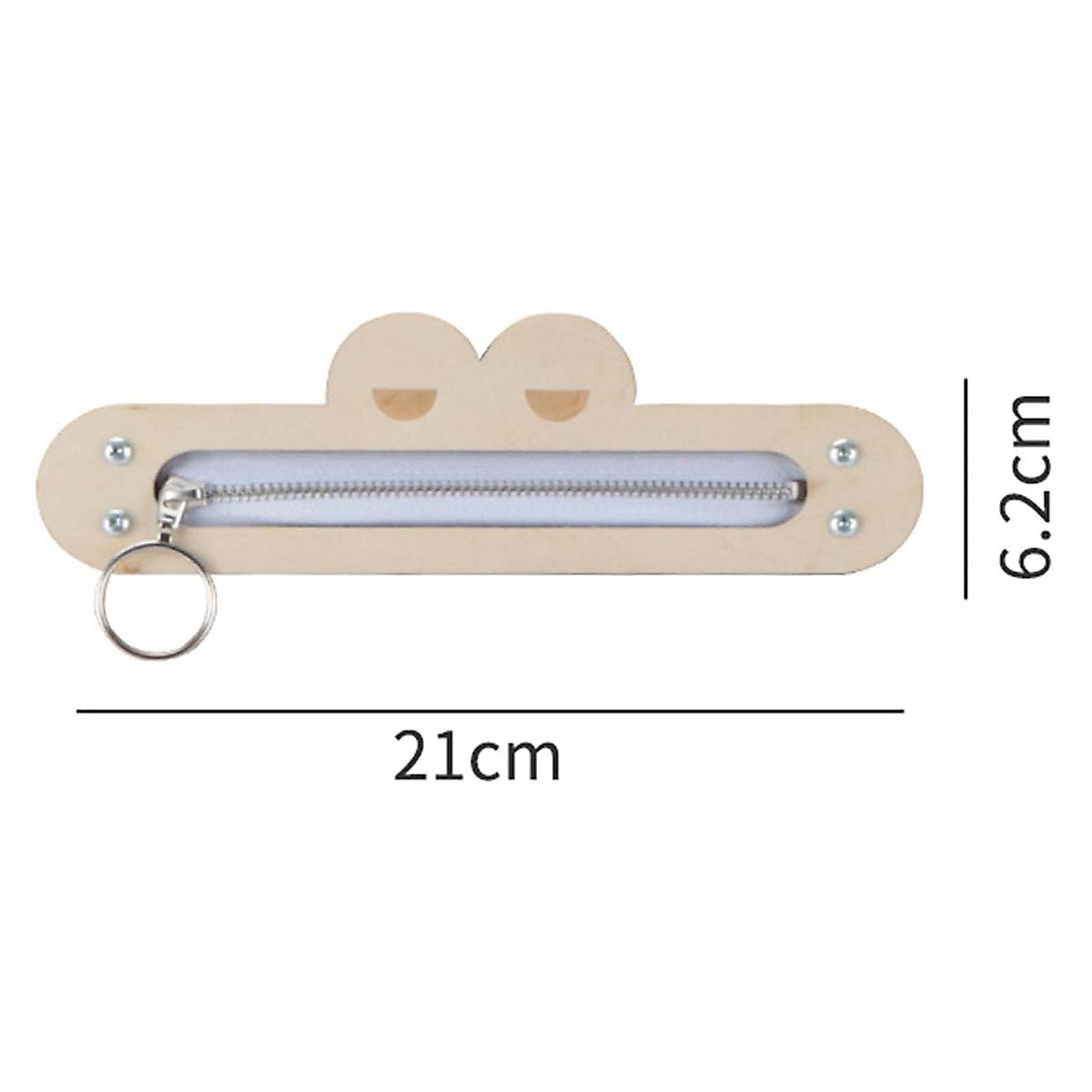 Colaxi Montessori Busy Board Accessories Zipper Children Toddlers