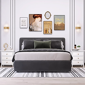 3 Drawer White Nightstand Wooden Large Night Stands with Gold Handle 19 Inch Modern Bedside Table for Bedrooms Mesa de Noche Blanca