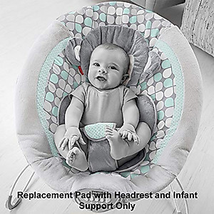 Replacement Seat Pad/Cushion/Cover for Fisher Price Sweet Surroundings Monkey Deluxe Bouncer (Model DTH01)