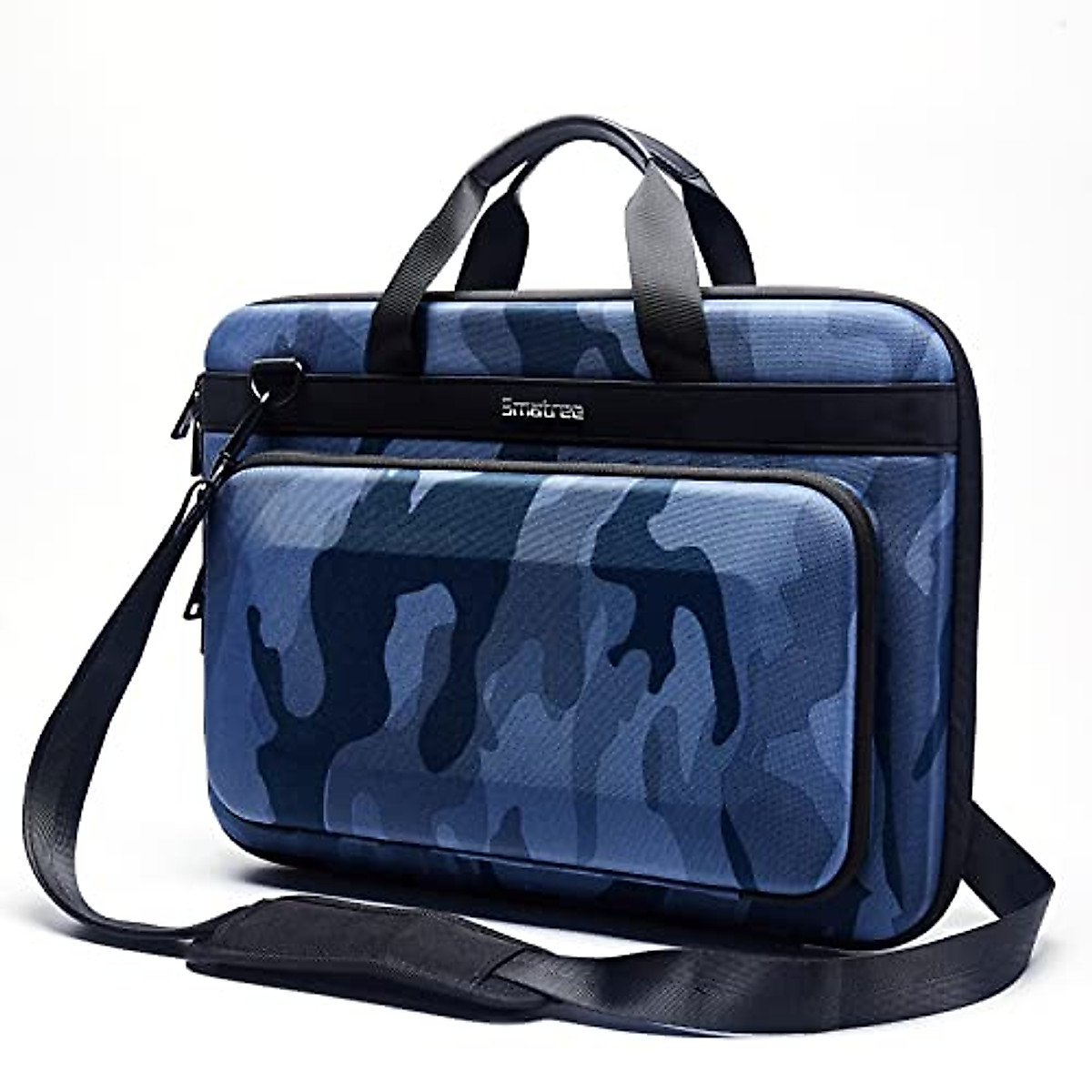 Smatree 16 inch Anti-Shock Laptop Handbag Compatible with 16 inch MacBook Pro 2024 M4/2023 M3/2021/2019,ROG Zephyrus G15/M16 Gaming Laptop,ROG Strix G16/SCAR 16 2023/2024,TUF A16 2024/2023,Navy Blue