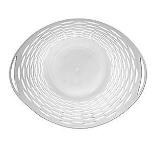 Tall Flex Laundry Basket Tall Plastic Hamper for Clothes, Bedroom, and Storage With handles 17.75" x 17.25" x 26"