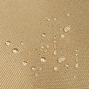 Modern Leisure® Basics Patio Loveseat Cover, 55" L x 33" W x 38" H, Khaki