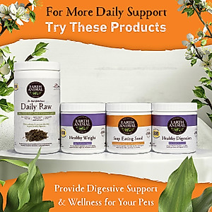 Earth Animal Stop Eating Stool Nutritional Supplement for Dogs & Cats | 8 oz