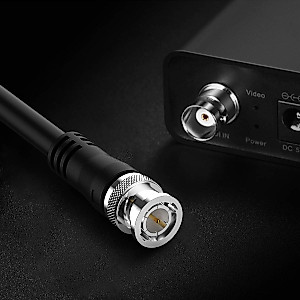 BIFALE SDI Cable 75ft, 3G HD-SDI Cable, Heavy Duty BNC to BNC Cable 75 Ohm, 1080P for Video Security Camera CCTV Systems Video Coaxial Cable