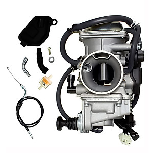 Carburetor & Throttle Cable Replace for Honda Foreman 450 TRX 450 TRX450ES TRX450FE TRX450FM TRX450S TRX 400 TRX 400FW ATV Carburetor Rancher TRX350 350 ES FE FM TE TM TRX 300 TRX 300 FW Carburetor