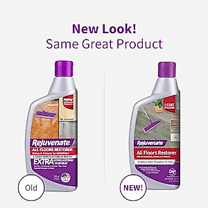 Rejuvenate All Floors Restorer and Polish Fills in Scratches Protects & Restores Shine No Sanding Required