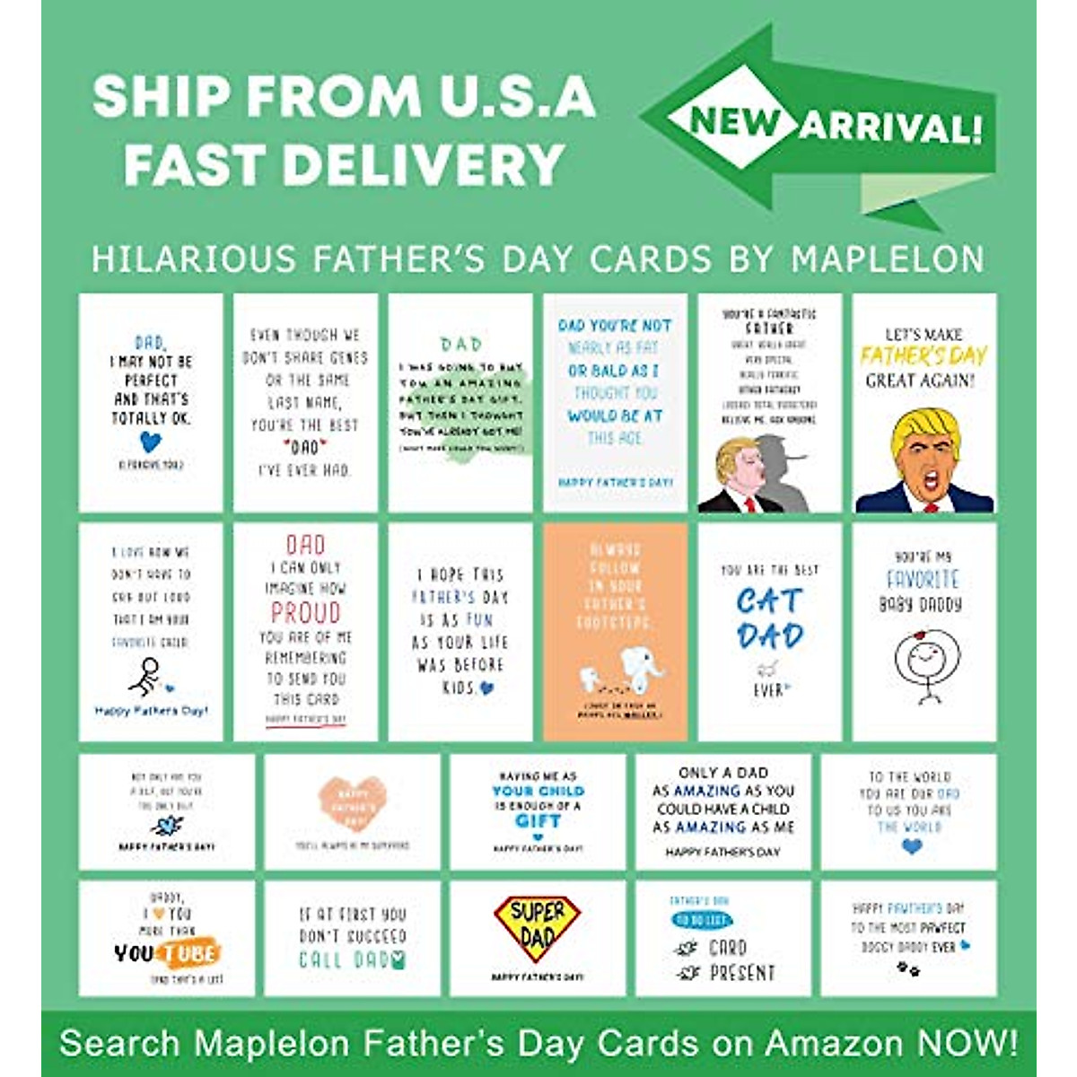 Maplelon Romantic Anniversary Card for Husband, Birthday Card for Boyfriend, Valentines Day Card for Him