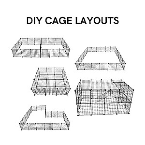 Midlee Guinea Pig Cage Panels- Set of 36- DIY Cage