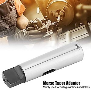 MT4-MT1 / MT4-MT2 / MT4-MT3 Morse Taper Drill Sleeve Adapter，Spindle Morse Taper Adapter，Morse Taper Drill Sleeve Reducing Adapter，for Drilling and Turning Machines.(MT4-MT1)