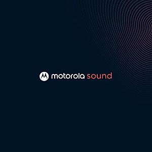 Motorola Moto Buds Charge - True Wireless Bluetooth Earbuds with Microphone - Lightweight, IPX5 Water Resistant, Touch-Control - Comfort Fit and Clear Sound - Includes Micro Charging Case - Black