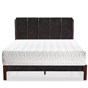 King Size Mattress, 10 Inch Cooling-Gel Memory Foam Bed Mattress in a Box for Back Pain & Pressure Relief, Therapeutic Medium Firm Mattresses, CertiPUR-US Certified (King)