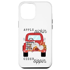 iPhone 14 Pro Max Apple pickin cider sippin fall fun autumn seasonal apparel Case
