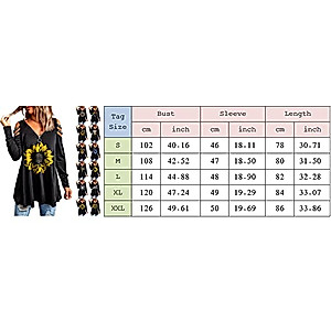 Long Sleeve Shirts for Women Fitted V Neck Women's Long Sleeve Button Lapel Pullover Tunic Swing Sweatshirt Red