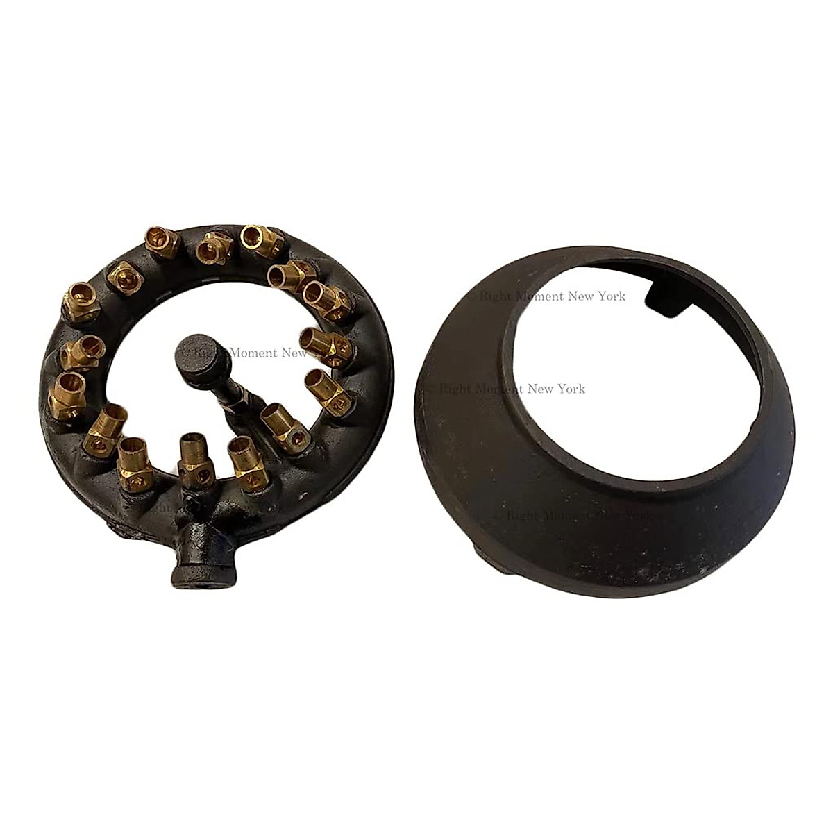 16 Tip Jet Burner with Iron Lid (Natural Gas) for Commercial Wok Range -128,000 BTU