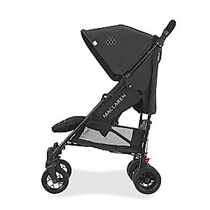 Maclaren Techno Arc Stroller- For newborns up to 55lb with extendable UPF 50+/waterproof hood, multi-position seat and 4-wheel suspension. Compatible with carry cot. Accessories in the box