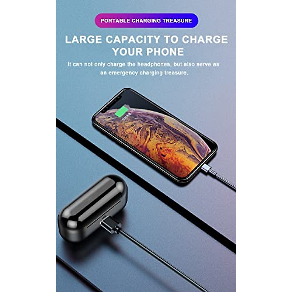 True Wireless in Ear Ipx7 Water Proof Earphones