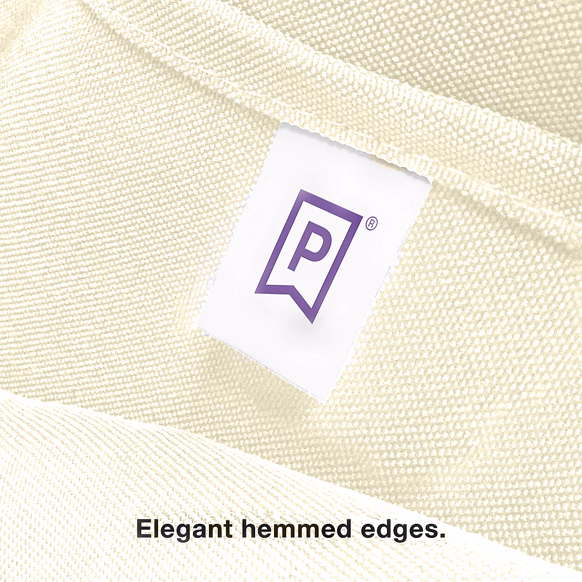 Gee Di Moda Round Tablecloth - 90 Inch Ivory Round Table Cloth for 30 to 60 Inch Round Tables - Heavy Duty Washable Fabric - for Buffet Table, Holiday Party, Dinner, Wedding & Baby Shower