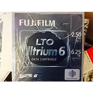 Fuji 16310732 Tape Lto Ultrium-6 2.5tb/6.25tb Barium Ferrite bafe
