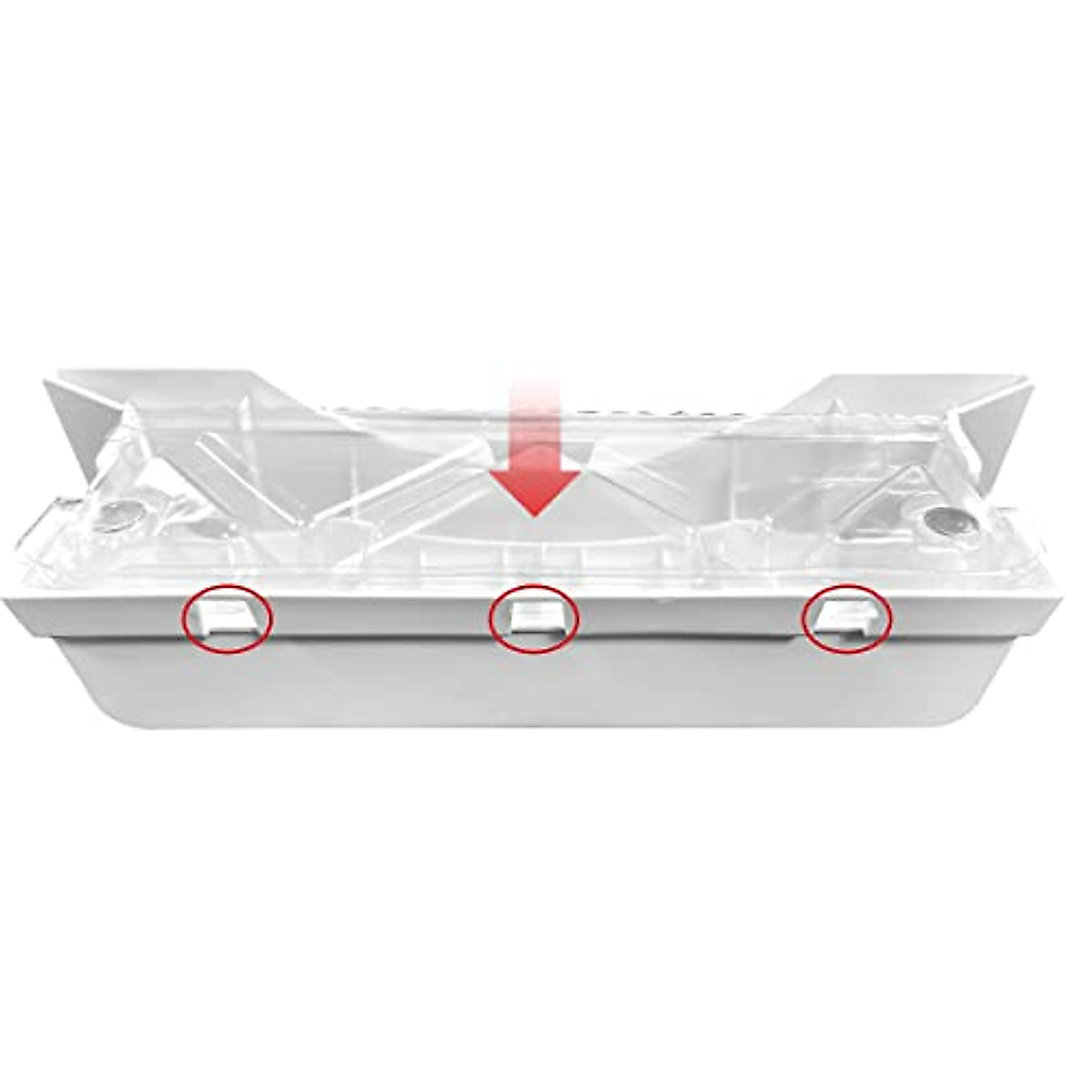 VARLNALY Pull-Out Non-Electric Automatic Cat Litter Box Replacement Trash Box 24PCS