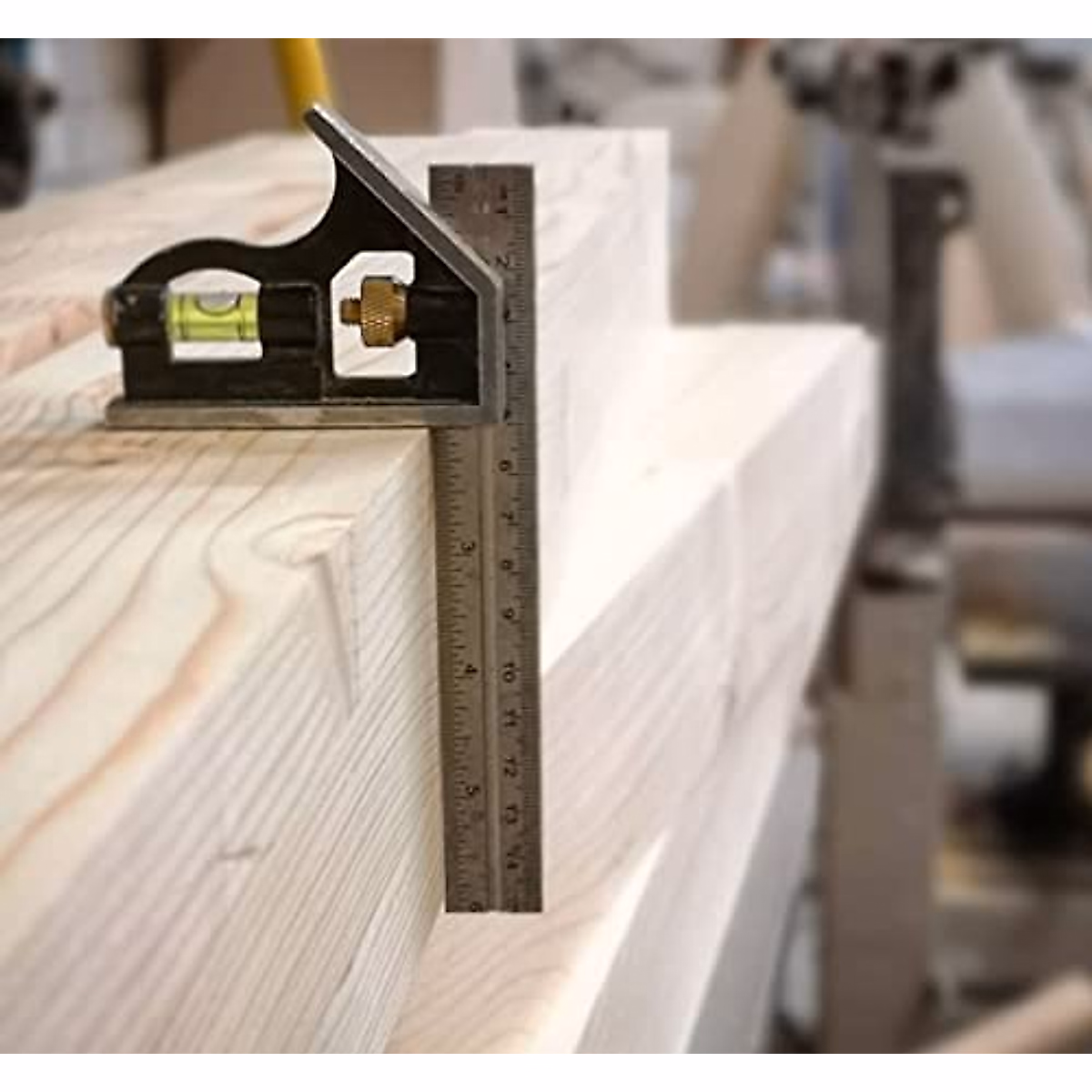 Swanson Tool Co Value Pack Includes 4 1/2 Inch Speed Trim Square and 6" Combination Square