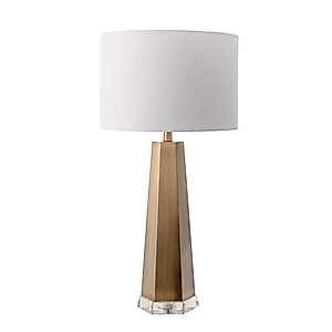 nuLOOM MCT23AA Cheyenne 30" Metal Table Lamp, Height, White