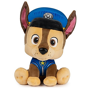 Paw Patrol Chase in Signature Police Officer Uniform Plush Stuffed Animal Dog, 9"