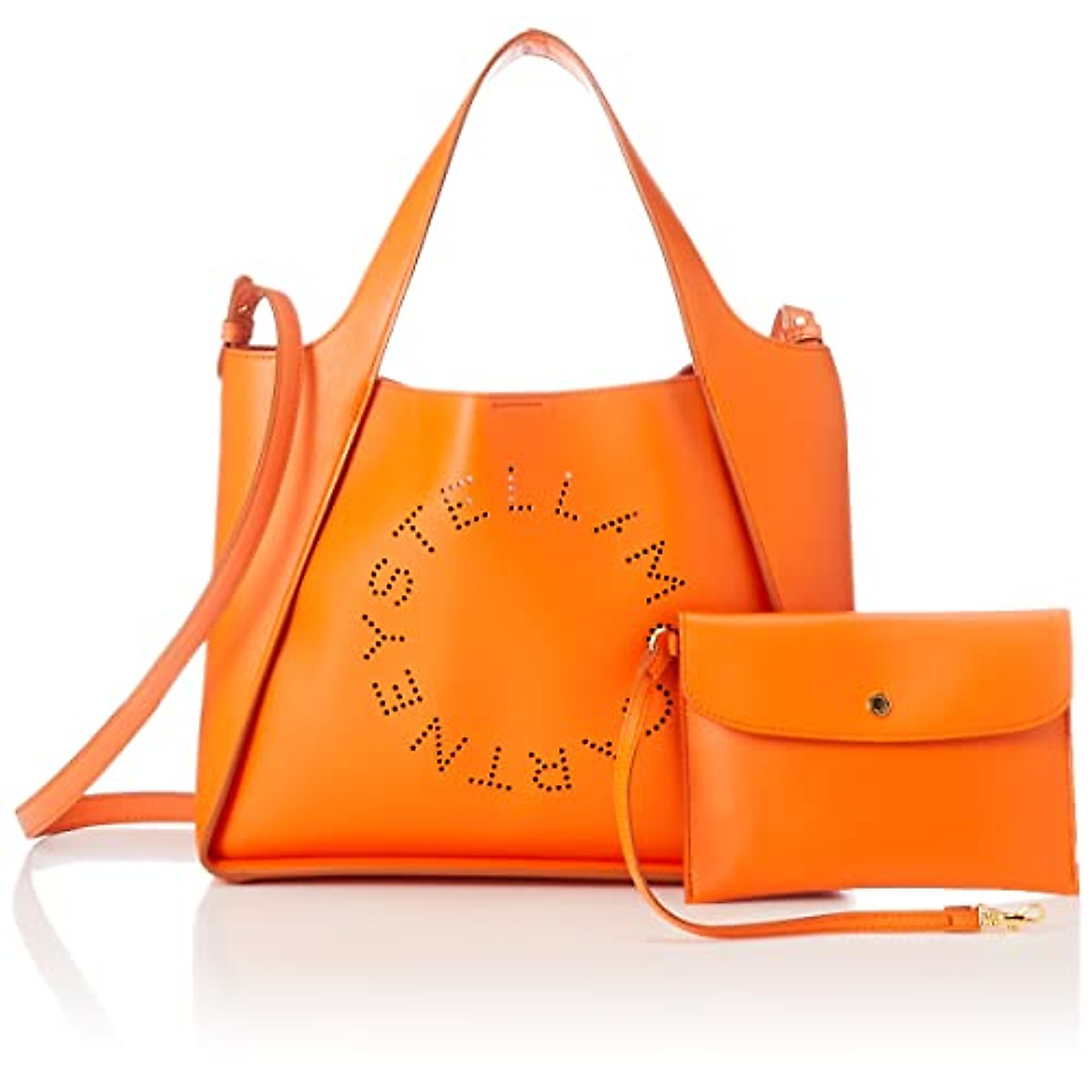 Stella McCartney(ステラ マッカートニー) Women Tote Bag, Orange, One Size