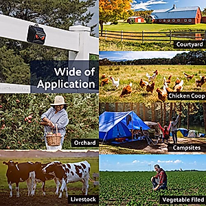 Solar Predator Control Light Nocturnal Animal Repeller Outdoor Animal Deterrent Devices Motion Activated Animal Repellent for Skunk Deer Coyote Fox Raccoon Cat Garden Yard Farm Chicken Coop (12 Pack)