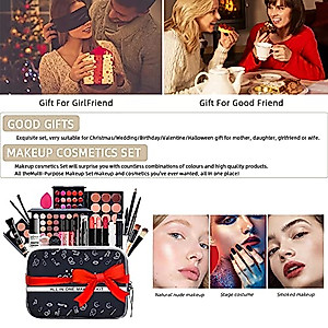 Makeup Kit All In One Makeup Kit,Multipurpose Makeup Set Full Makeup Essential Starter Kit for Beginners or Pros Makeup Gift Set for Women Full Kit