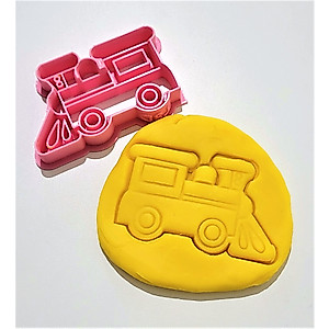 T3D Cookie Cutters Train Cookie Cutter, Suitable for Cakes Biscuit and Fondant Cookie Mold for Homemade Treats