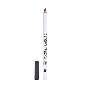 Honest Beauty Vibeliner Pencil Eyeliner | Electric (Matte Plum) | With Jojoba Oil, Meadowfoam Oil, & Macadamia Nut Oil | With built-in smudger | .038 Oz