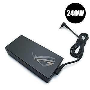 ADP-240EB B 20V 12A A20-240P1A AC Adapter Power Supply 240W for ASUS ROG Zephyrus Duo 15 GX550LXS, M16 GU603HM, ROG Zephyrus G14 G15 G16 S15 S17 G533 G533QS G733QM GA4A01Q Gaming Laptop Charger