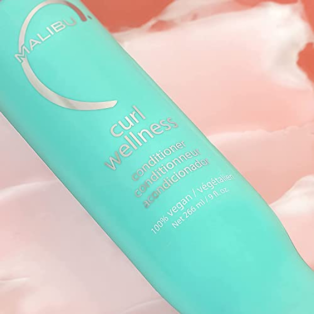 Malibu C Curl Wellness Conditioner (9 oz) - Moisturizing Conditioner for Textured Hair, Frizz Control - Curl Conditioner for Natural & Chemically Processed Curls